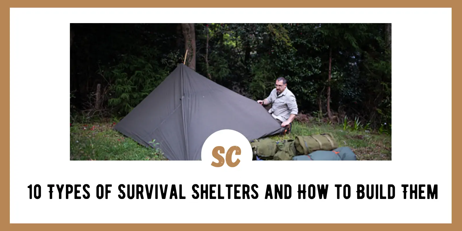 10 Types of Survival Shelters and How to Build Them - Guns Ammo and ...